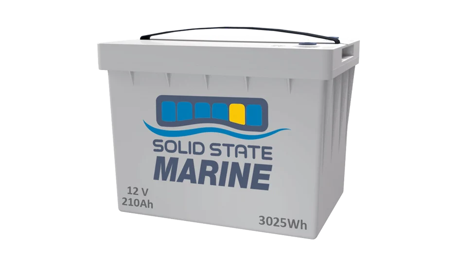 Solid State Marine Battery 12V 210Ah Deep Cycle + Starting Battery ...